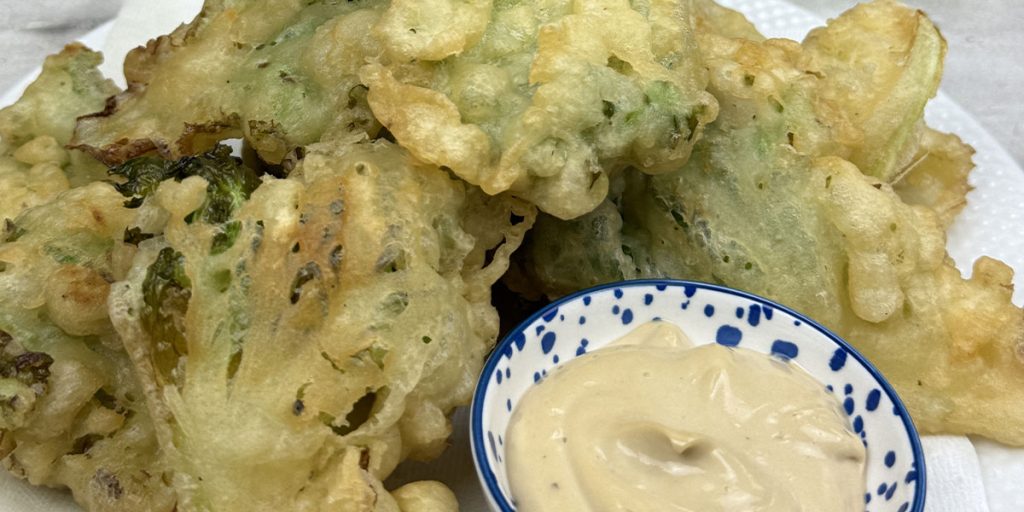 Beignets de salade - Les salades